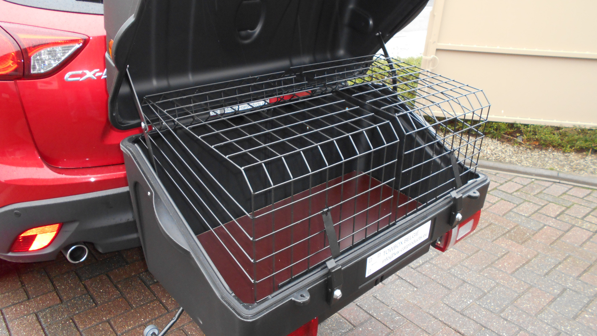 Galerie the photos towbox-coffre pour bagage